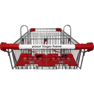 Handle Sticker Trolley Logo Q QHDC Australia