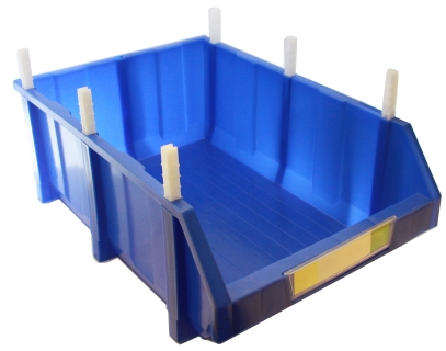 STORAGE BIN 600X4700X230 BLUE QHDC Australia